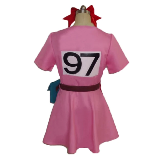 Anime Dragon Ball Bulma Uniform Cosplay Costume - AllCosplay.com