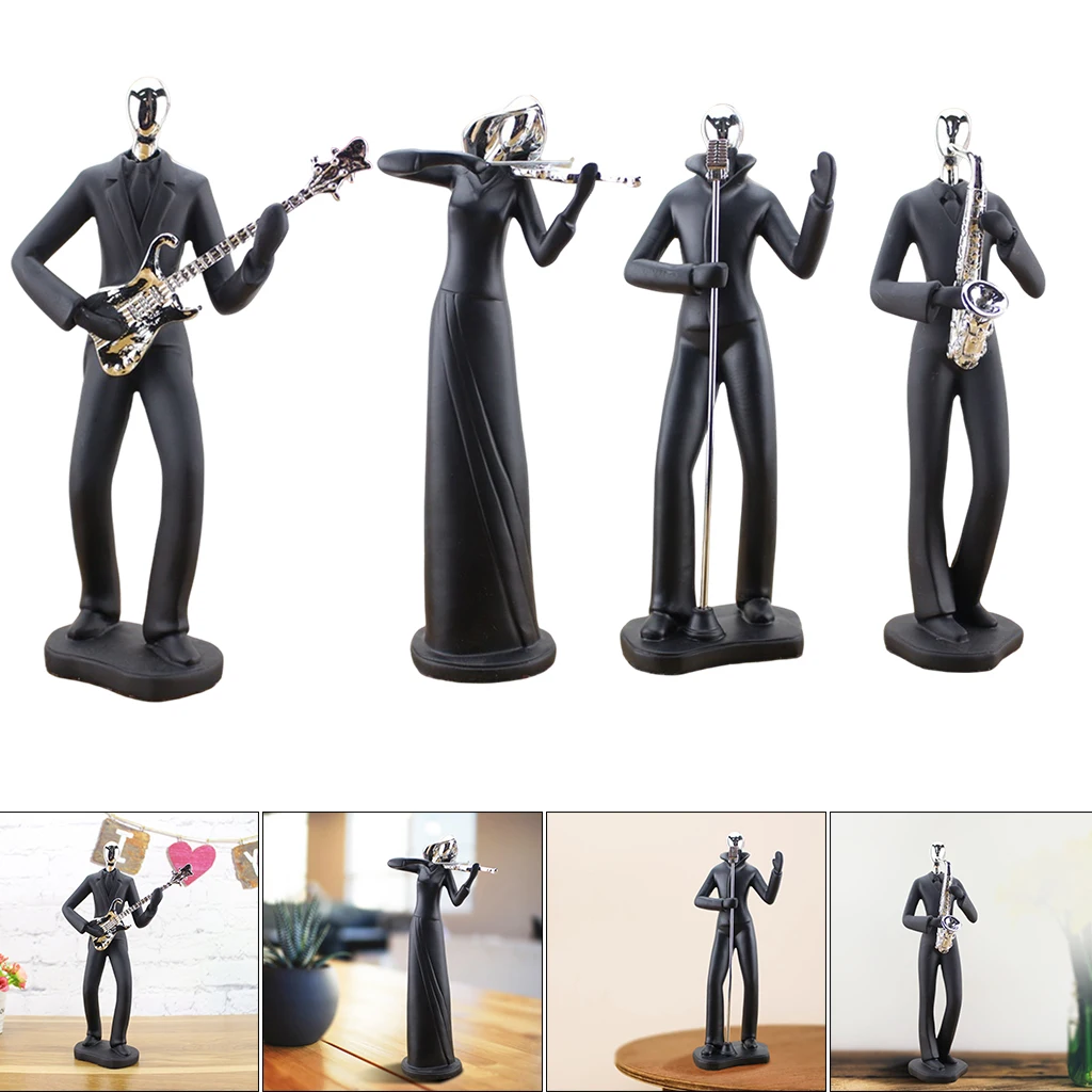 Figurine-Statue-Musical-Gifts-Music-Decor-Musician-Sculpture-for-Home ...