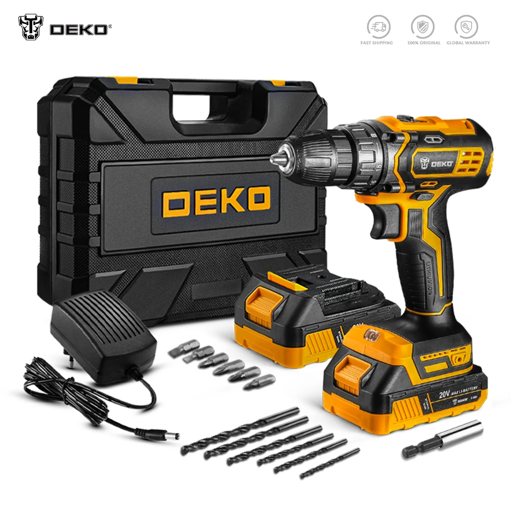 DEKO-20V-MAX-Cordless-Drill-40N-M-Electric-Screwdriver-with-3-8-Keyless ...