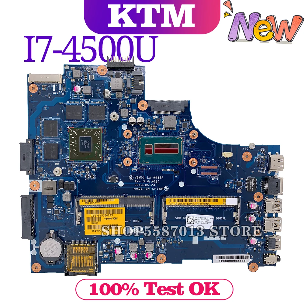 for NEW DELL Inspiron 15R DELL 5537 DELL 3537 LA-9982P laptop ...