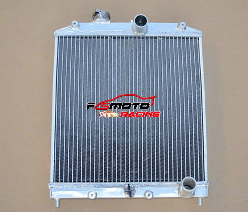 3 Row Aluminum Radiator Cooling For Honda Civic EK EG D15 D16 28mm Pipe ...
