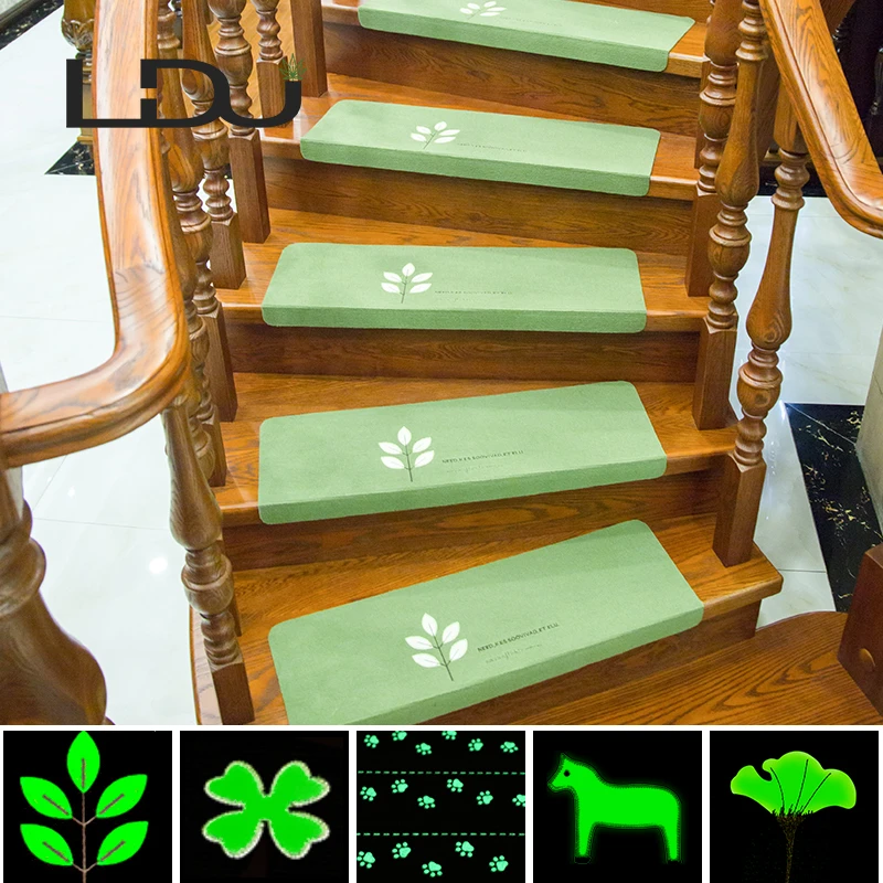 Ruldgee Luminous Soft Stair Stepping Mat Variety Pattern Self-adhesive ...