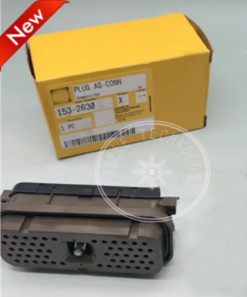excavator engine computer board ECU connector plug 153 2620 for CAT ...