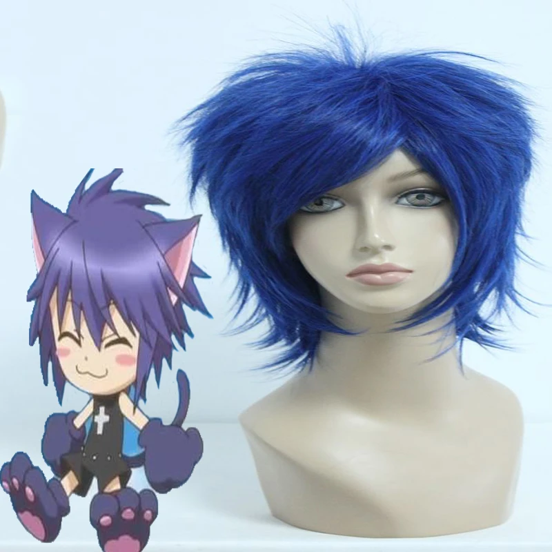 Anime Shugo Chara! Cosplay Wig Tsukiyomi Ikuto Cosplay Wigs Heat ...