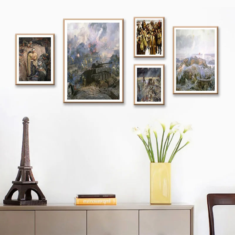 WW2 Russia Soviet USSR CCCP Patriotic War Soldiers in Trench Retro ...