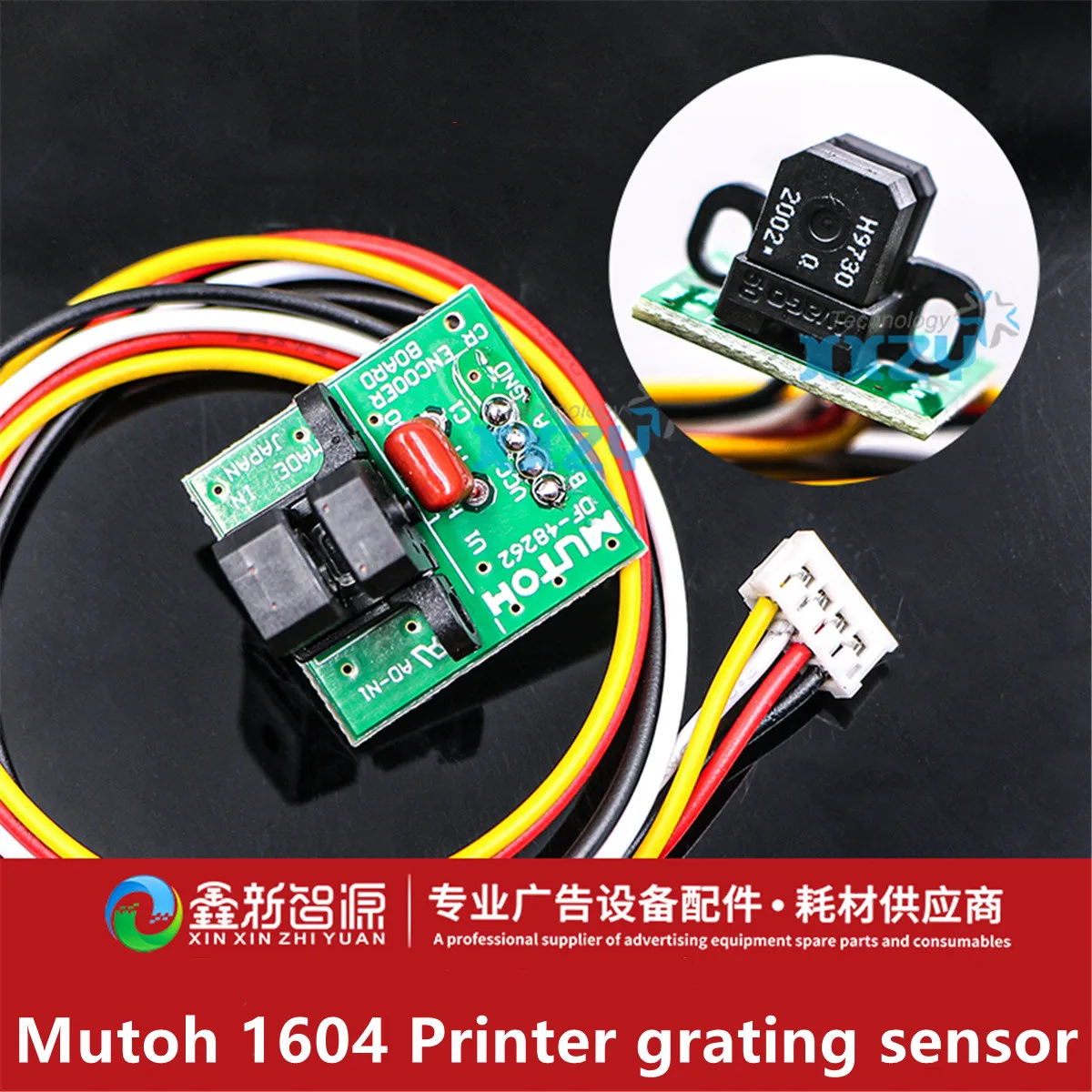 Sensor codificador mutoh vj1604 para impressora, decodificador de grade ...