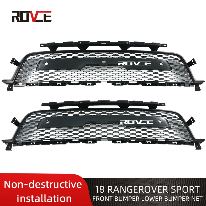 Rovce Car Front Bumper Grille Lower Bumper Grill For Land Rover 2018 ...