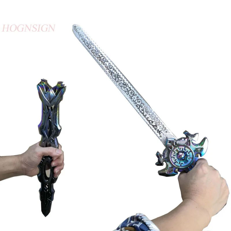 Child Sword Toy Plastic Knife Weapon Blue Dragon Sword Shangfang Sword ...