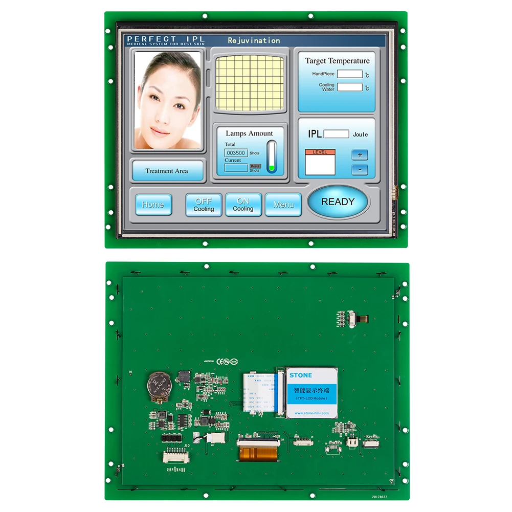 Programmable Touch Controller 10.1" LCD Display Panel Work with Any ...