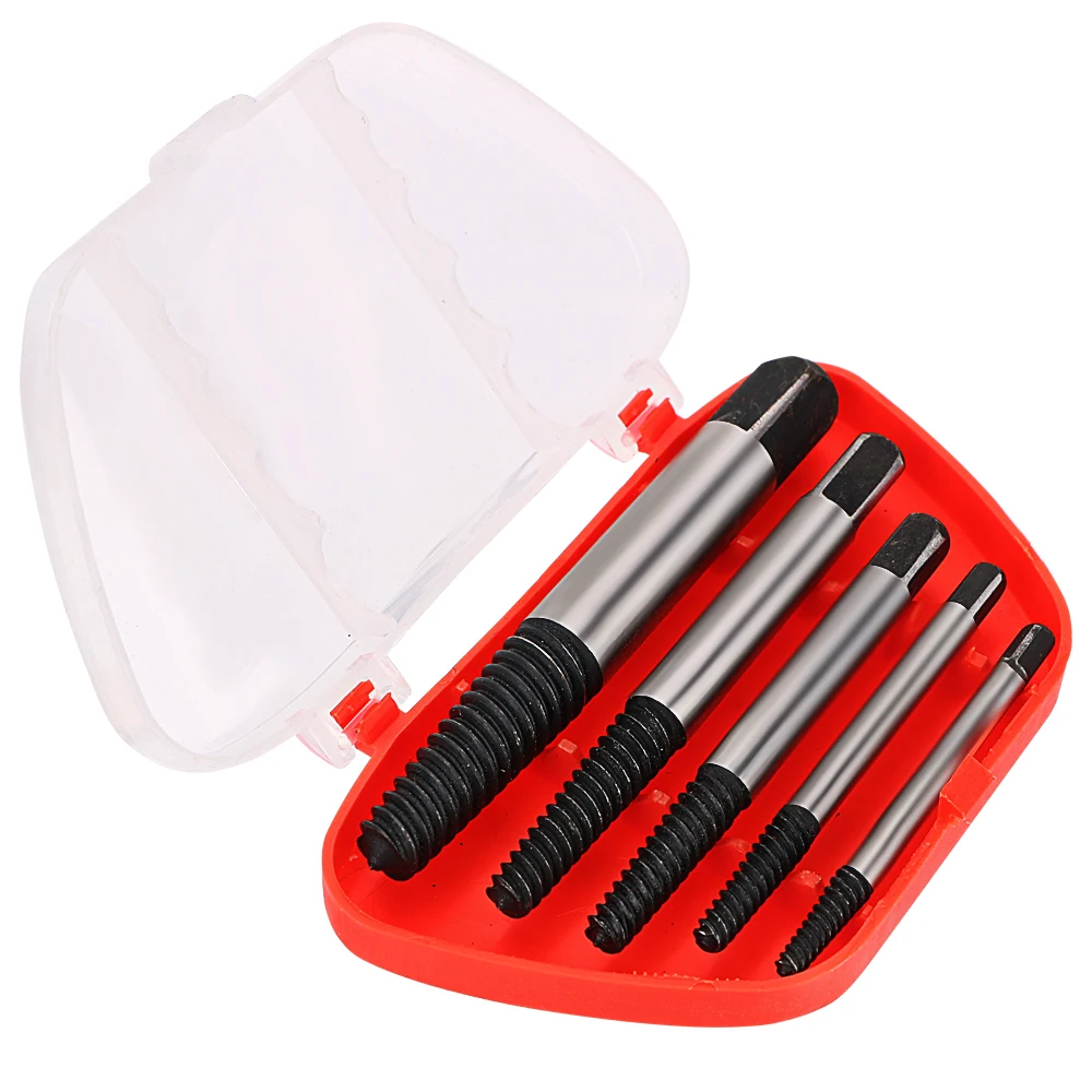 DIYWORK-Broken-Bolt-Remover-Convenience-Screw-Extractor-Set-5-Pcs-set ...