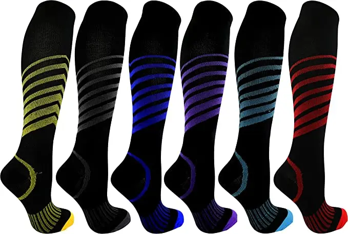 Winter-Compression-Stockings-Unisex-Sport-Leg-Pressure-Nylon-Running ...