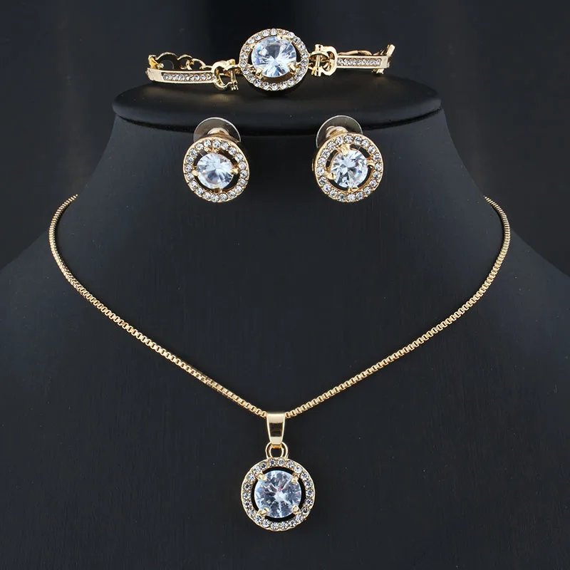 Simple Diamond Jewellery Sets For Women