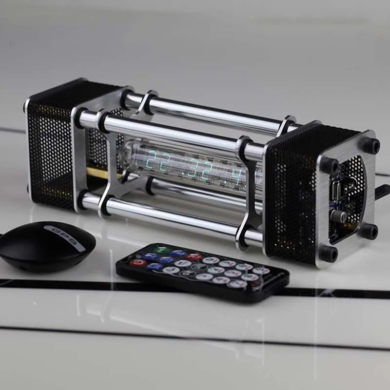 Iv-18 Fluorescent Tube Clock Glow Clock Energy Pillar Gps Timing ...