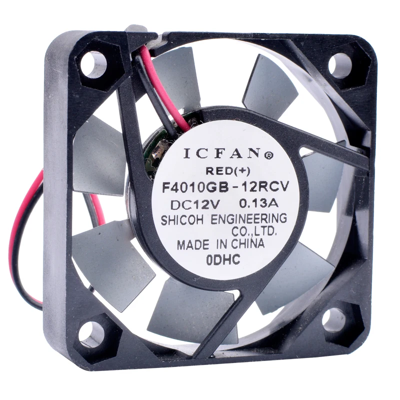 ICFAN F4010GB 12RCV 4cm 40x40x10mm 40mm fan DC12V 0.13A fan blade with ...