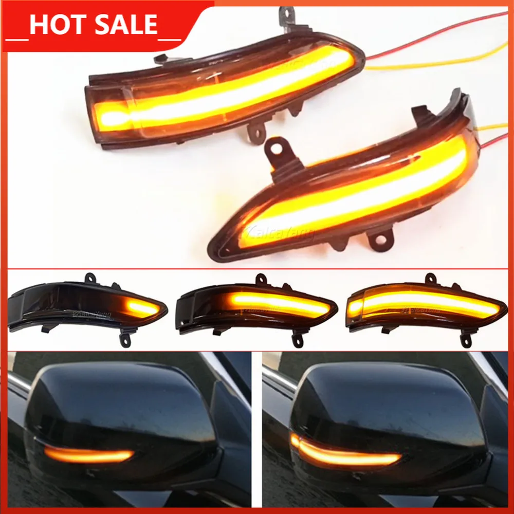 Car LED Dynamic Turn Signal Lights For Subaru Forester Tribeca Side ...
