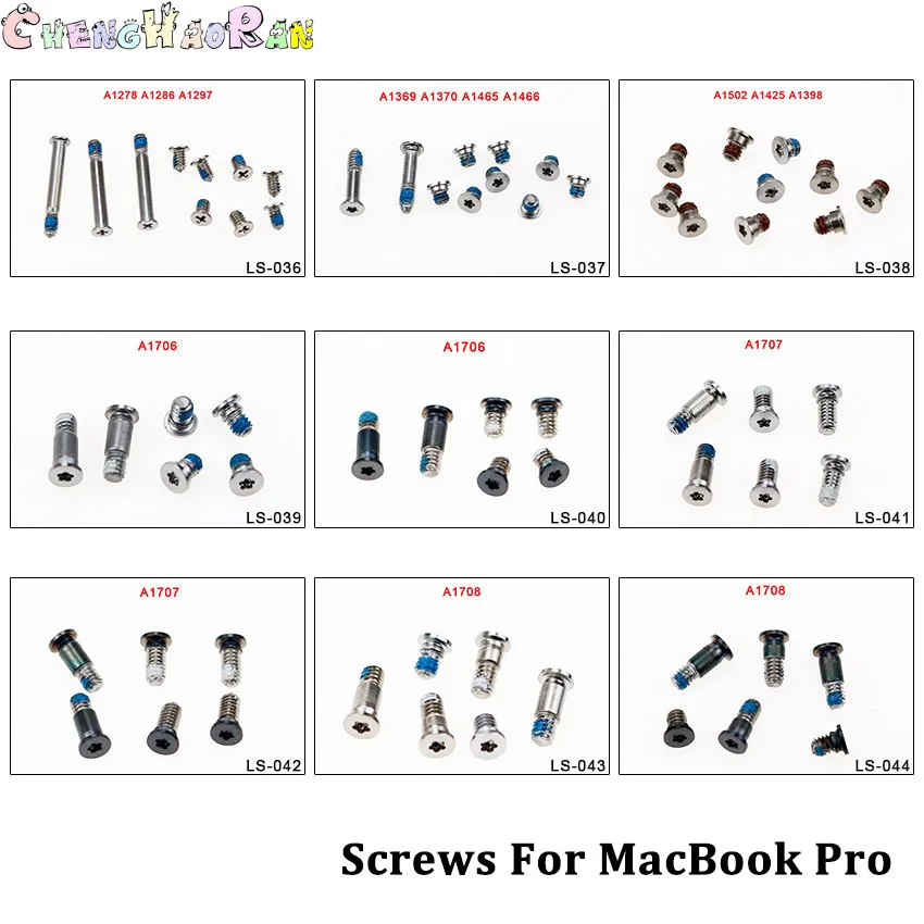 1set-Hot-sell-Universal-Computer-Case-Cover-Bottom-Back-Screws-For ...