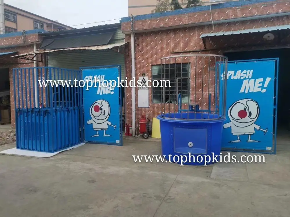 Interactive-outdoor-party-water-sport-dunking-booth-inflatable-water ...
