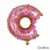 32Inch Donut globos Foil Balloon Fruit Ice Cream Helium Balloon ...
