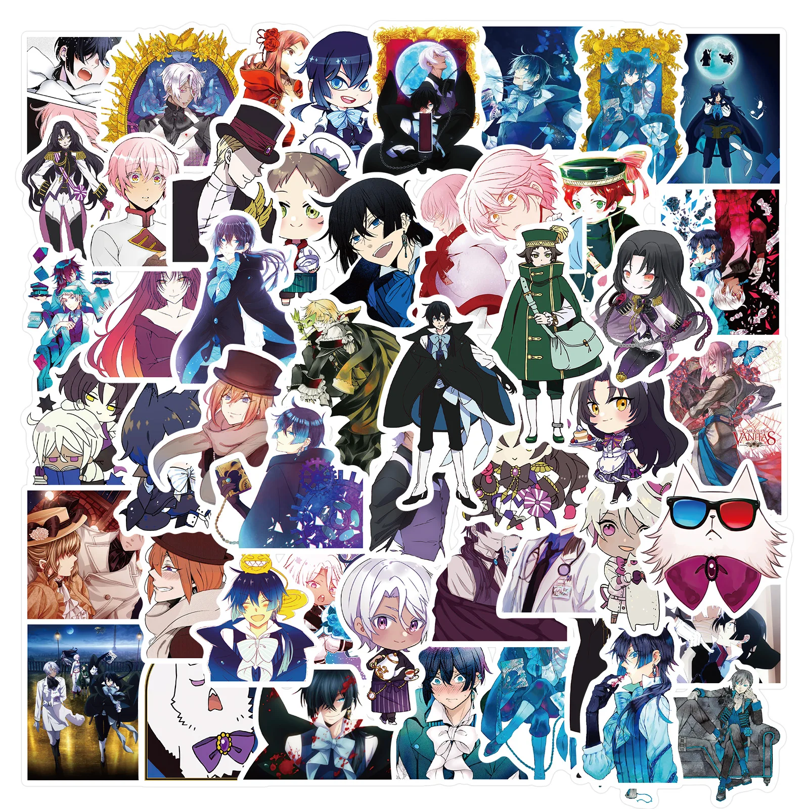 25-50PCS-Anime-The-Case-Study-of-Vanitas-Stickers-For-Laptop-Guitar ...