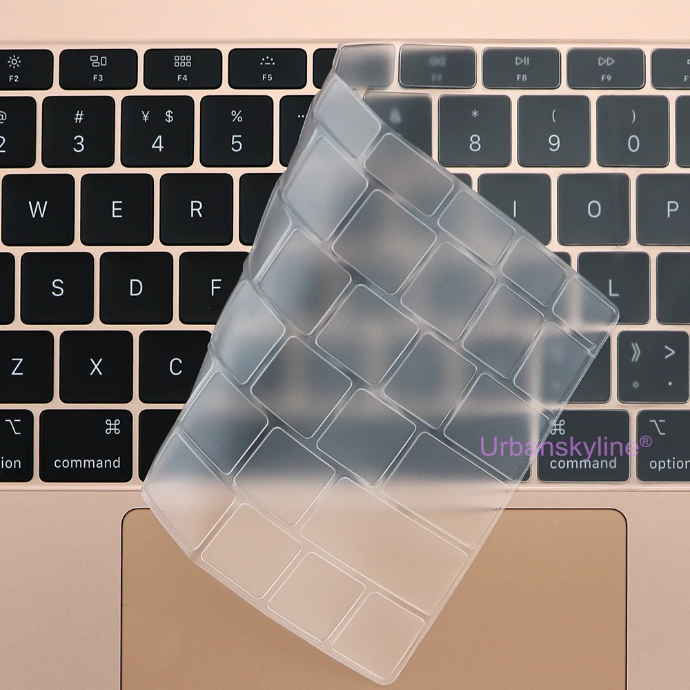 Keyboard Cover for Macbook Air 13 15 M2 Pro 13 M1 14 Max 16 Bar ID ...