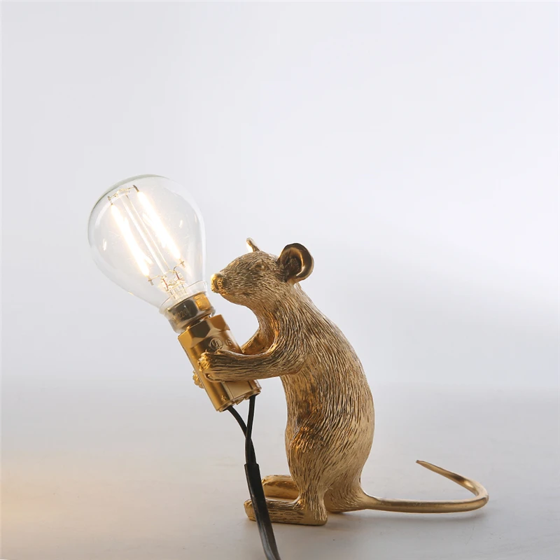 Modern Resin Rat Night Lights Nordic LED Table Lamps - shop-syzo