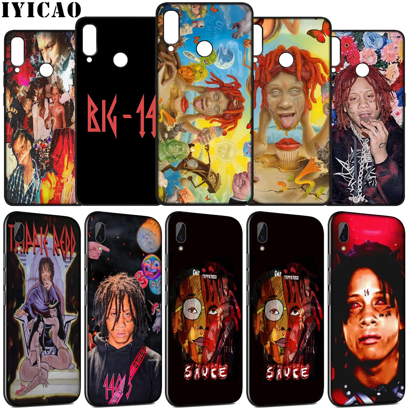 Artista de Rap Trippie Redd Soft Case para Huawei Y9 Y7 Y6 Prime 2019 ...