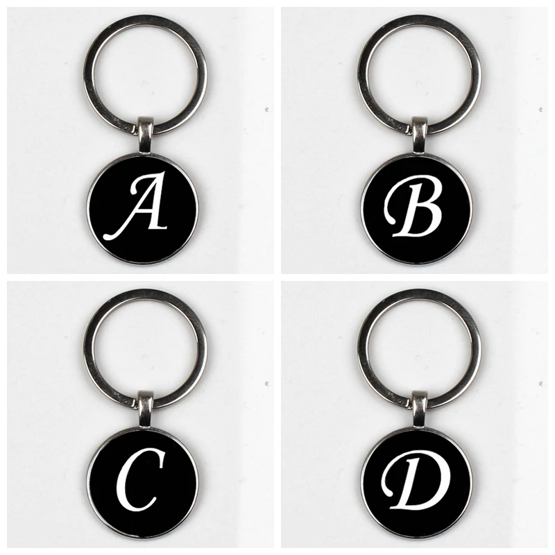 Car Wallet Handbags Accessories | Alphabet Letter Keychain | Keychains ...