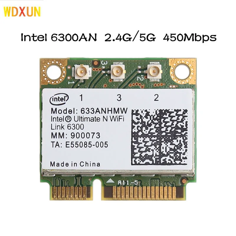 Intel N-6300 Dual Band 450m 633anhmw Pci-e Wireless Card For Intel ...