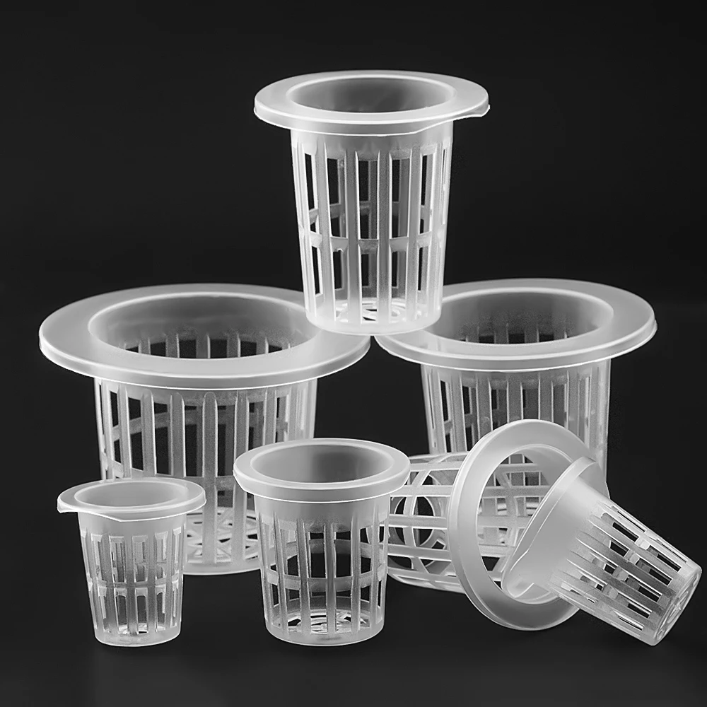 50Pcs Hydroponic Colonization ตาข่าย Net ถ้วยตะกร้า Hydroponic ...