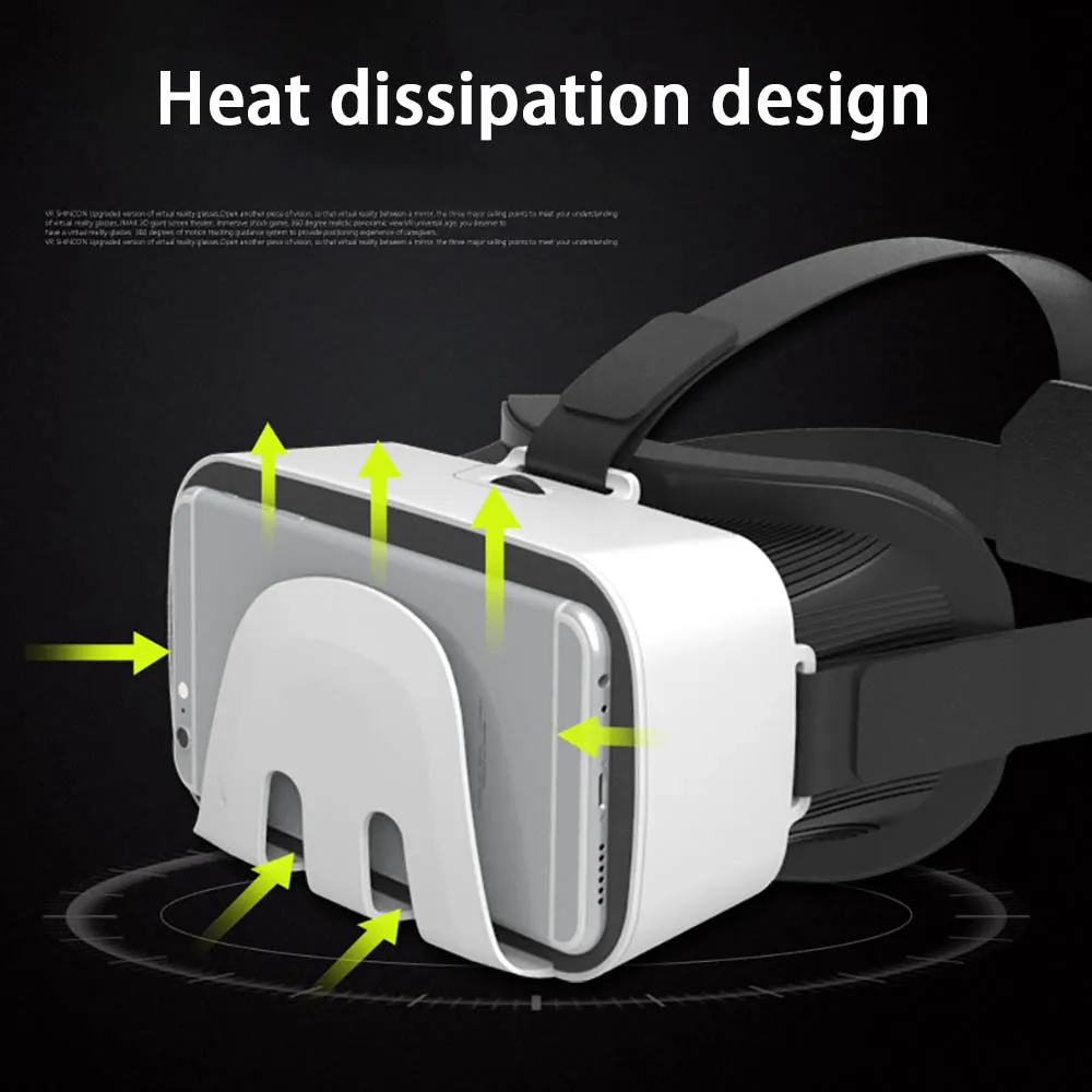 3D VR Glasses VR SHINECON 3D VR Headset แว่นตาเสมือนจริงสำหรับสมาร์ทโฟน ...