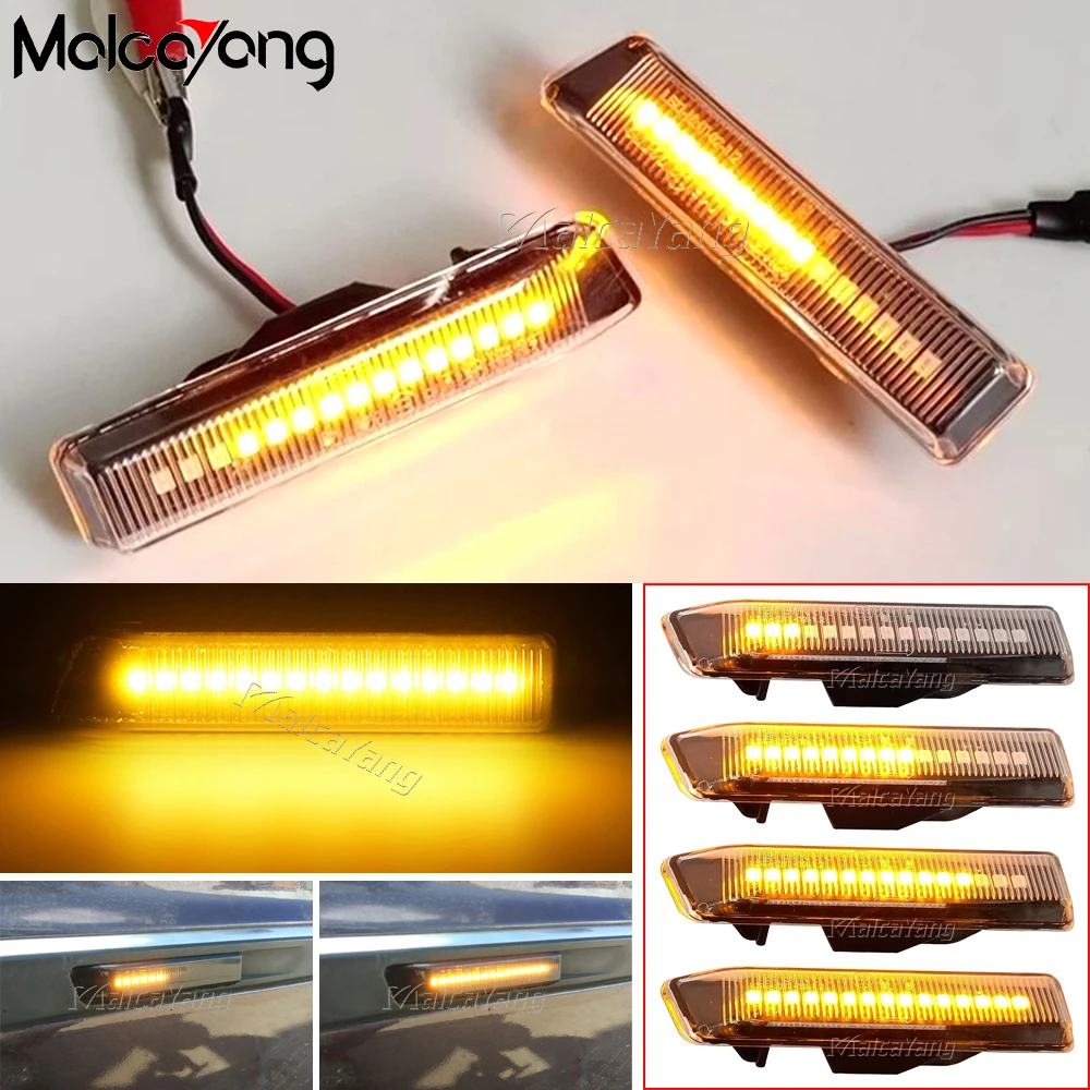 LED-Dynamic-Flowing-Turn-Signal-Light-Side-Marker-Blinker-Lamp-For-BMW ...