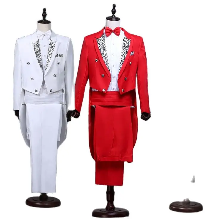 free shipping mens stage wear 2016 terno masculino Tuxedo Suits costume ...