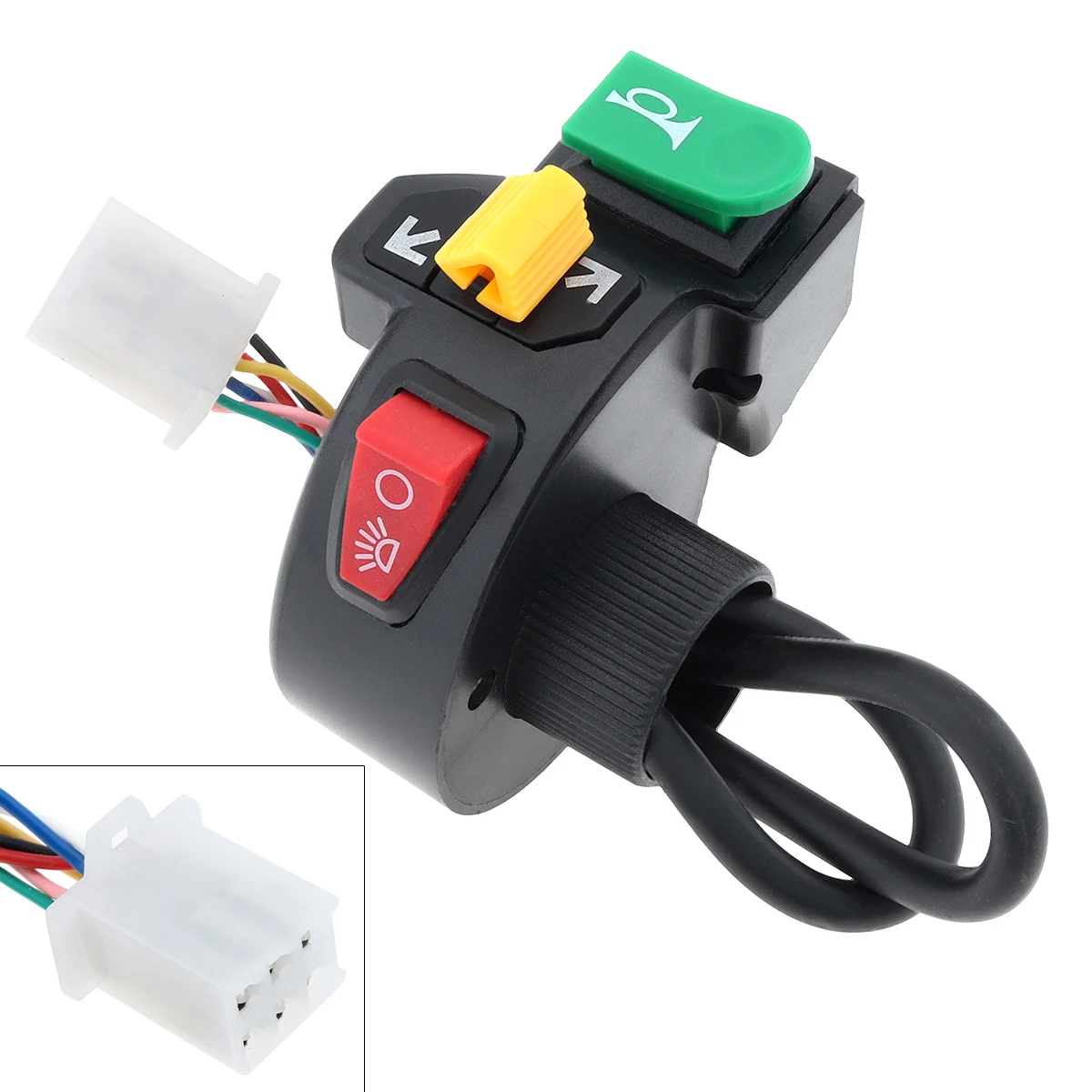 3-in1-Motorcycle-Switch-Electric-Bike-Scooter-ATV-Quad-Light-Turn ...