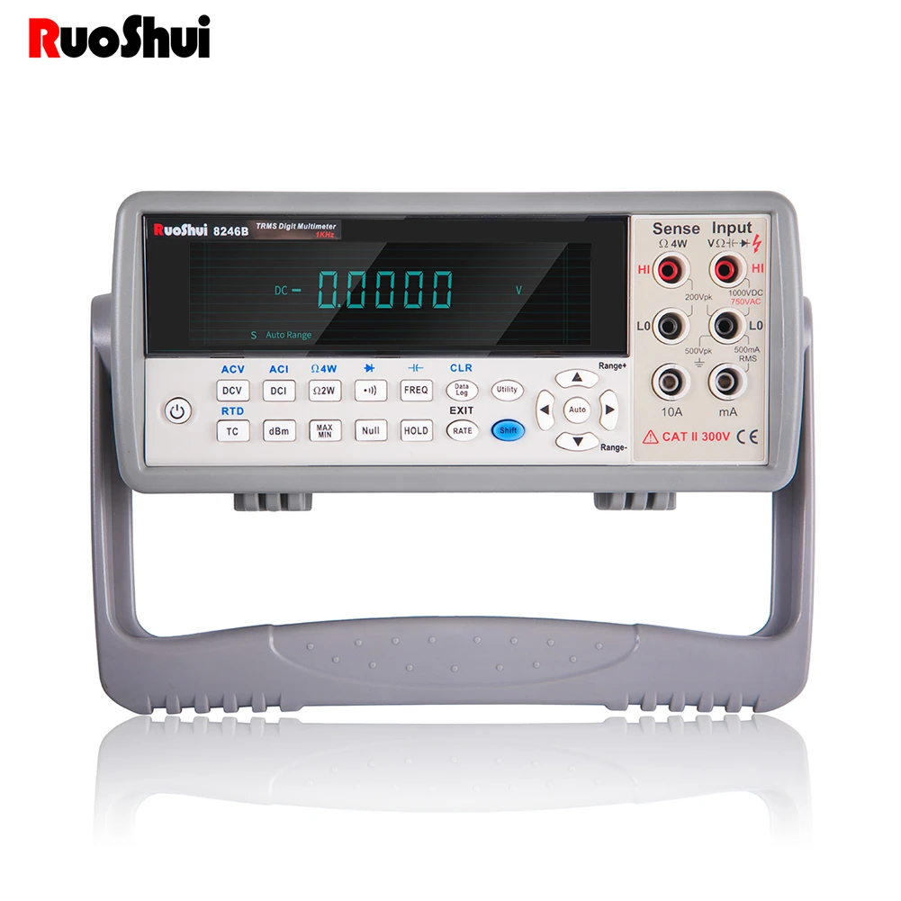 RuoShui 8246A 8246B Bench top Digital Multimeter Auto Range True RMS ...