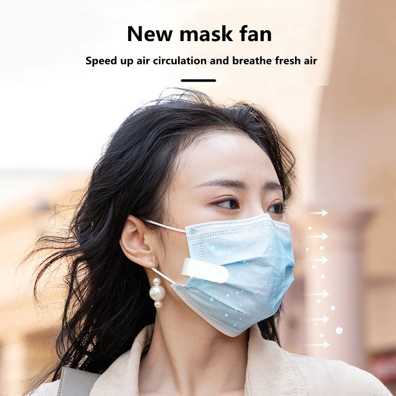New-arrival-mini-mask-fan-portable-USB-charging-type-cute-girl-silent ...