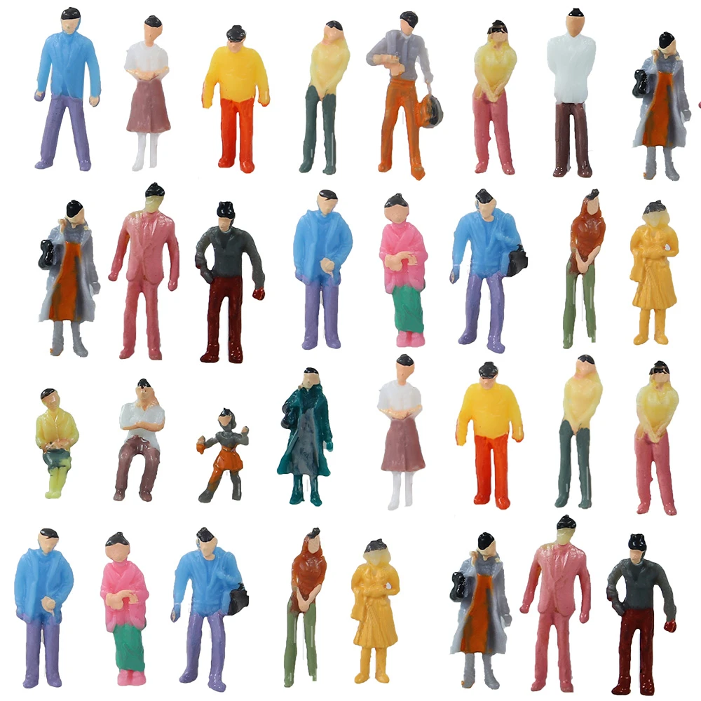 Miniature People Figures N Scale | Scale Model Miniature Figures ...