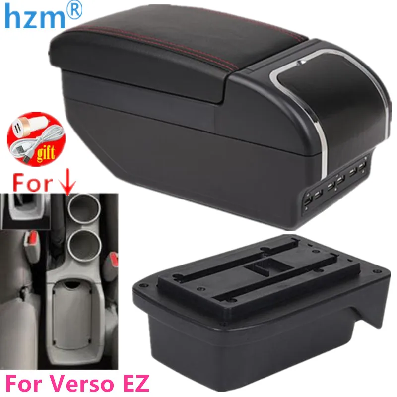 Armrest box For TOYOTA Verso EZ Center Centre Console Storage Box with ...