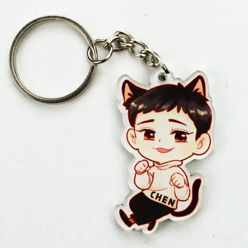 K-Pop EXO Chanyeol Baekhyun Bag Keychain - KawaiiMerch.com