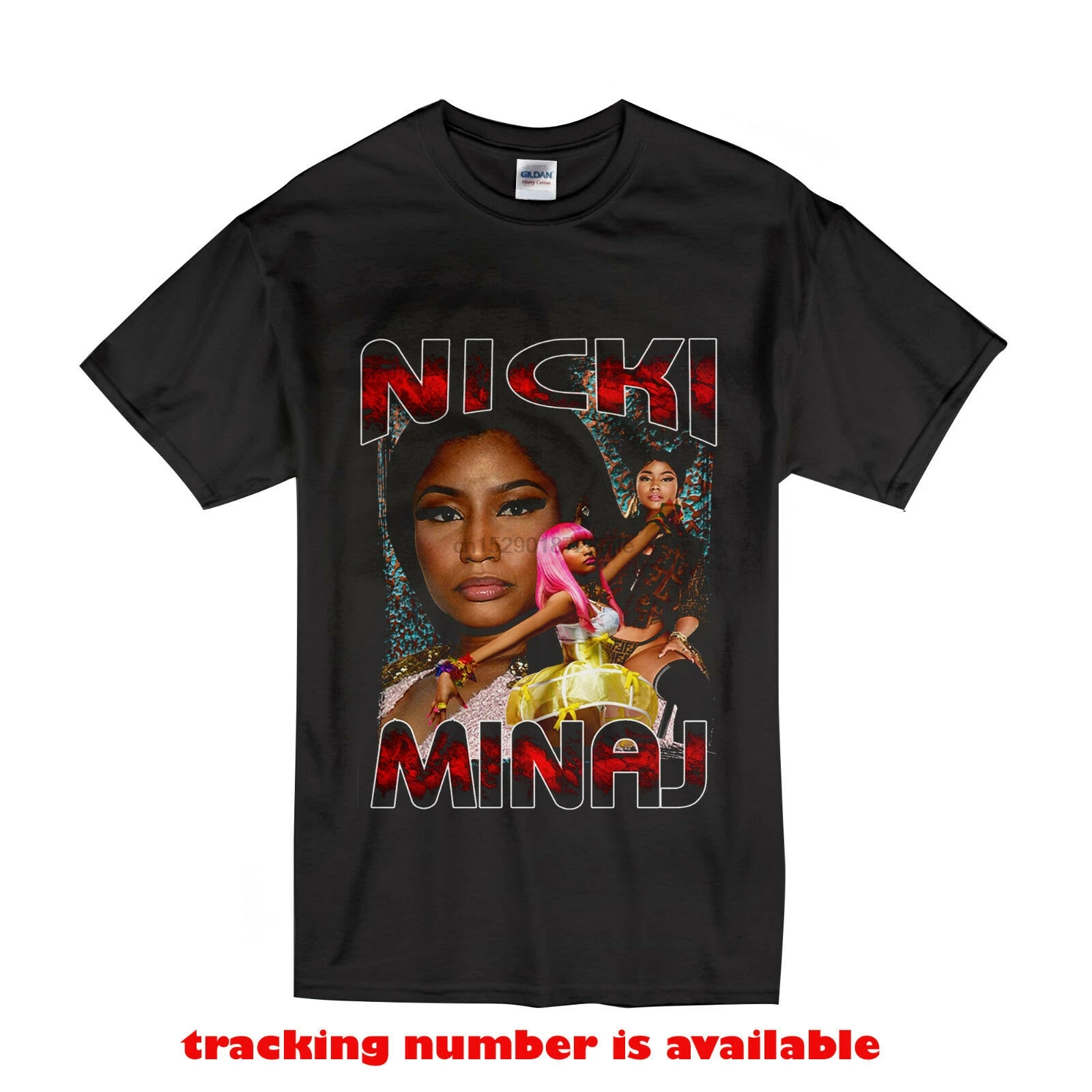 Nicki Minaj Vintage T Shirt Größe S 2XL Schwarz farbe|T-Shirts ...
