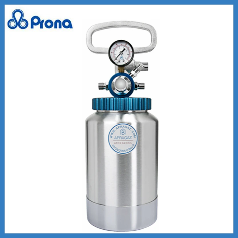Aluminum Alloy Professional 2L Portable Mini Pressure Tank for Spray ...