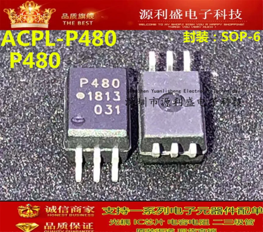 ACPL P480 500E ACPL P480 P480 SOP6 HCPL P480|Relés| - AliExpress