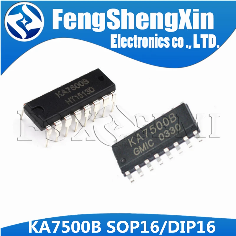 10pcs/lot New Ka7500b Dip-16 Ka7500 7500b Sop-16 Ka7500c Sop Smps ...