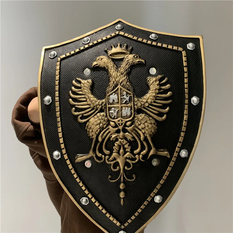 Cosplay-1-1-Shield-Medieval-Warrior-Royal-Guard-Black-Eagle-Crown ...