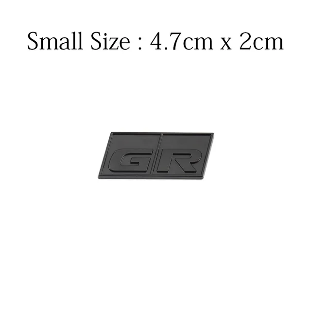 Car Sticker GR Sport Logo Emblem Badge Decals for Toyota HV YARiS RZ RC ...