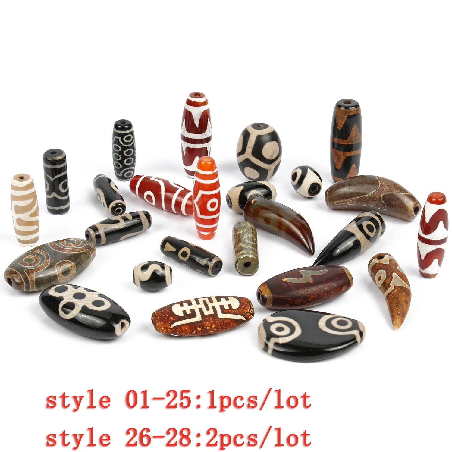 Natural Stone Bead Tibetan Agate Tibetan Agate Dzi Bracelet Vintage Natural Stone Aliexpress
