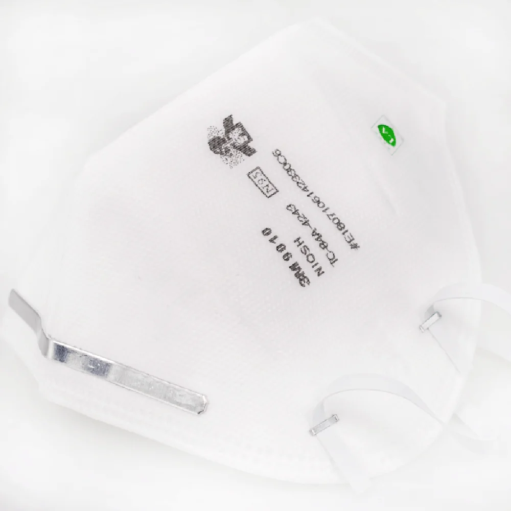 3M 9010 Dust Mask Particulate Respirator Protective Safety Mask Head ...