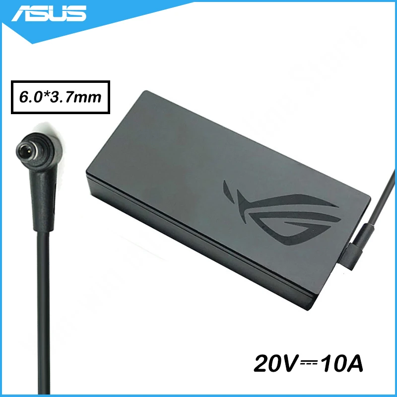 20V 10.0A 200W 6.0X3.7mm ADP-200JB D Laptop AC Adapter Power Charger ...