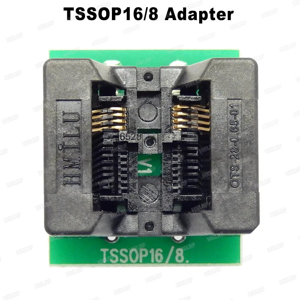Free Shipping Tssop8 to Dip8 IC Porgrammer Adapter Tssop16/8 Socket for TL866A/TL866CS/TL866II ...