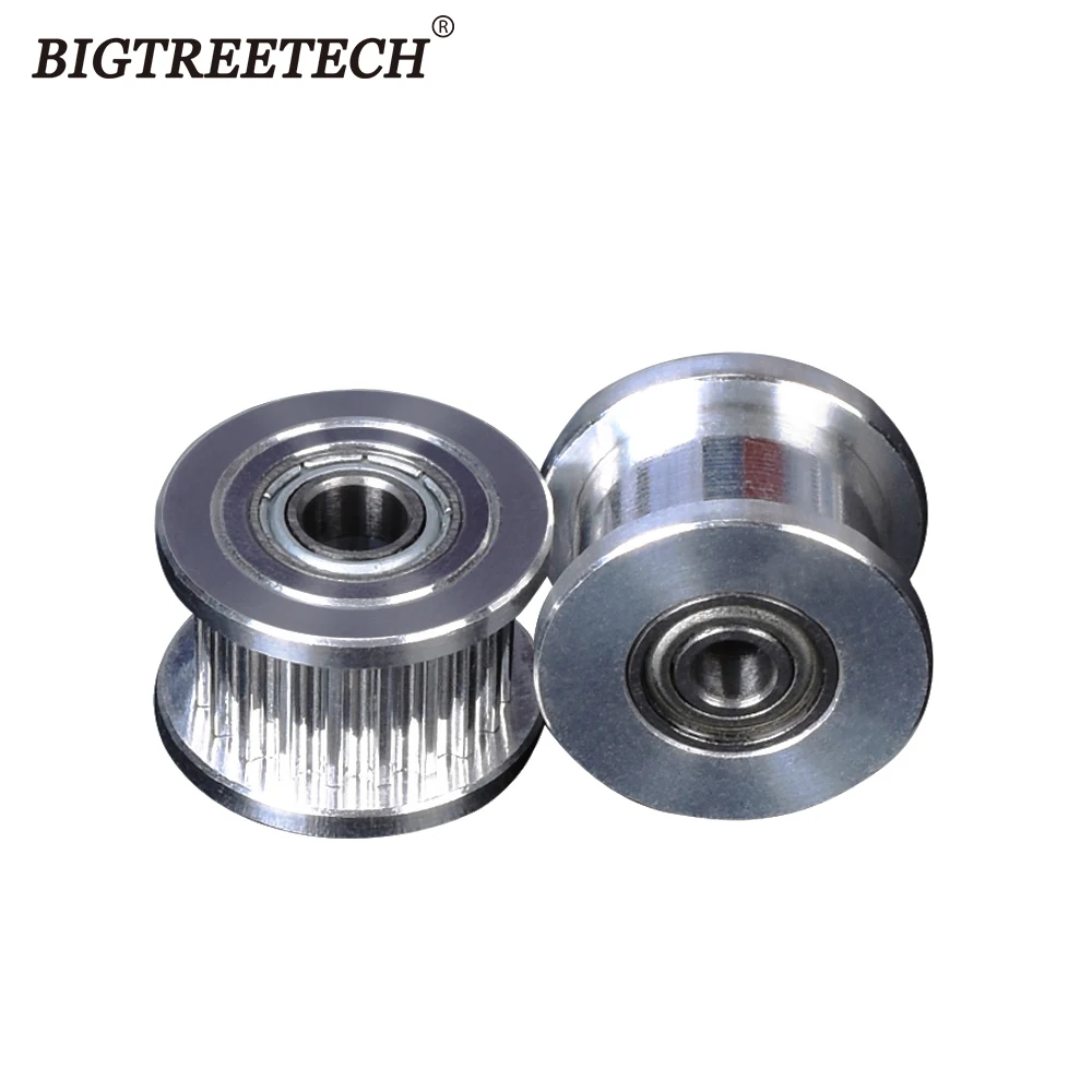 GT2 Idler Pulley 20 Teeth synchronous Wheel Idler Pulley Bore 3mm 4mm ...