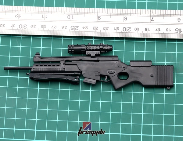1/6 Scale HK SL8 Assault Rifle Plastic Gun Model Assemble 4D Puzzles ...